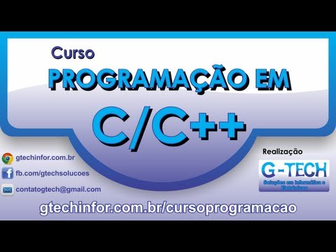 Curso Programação em C/C++ - Aula 3 - Declaração de variáveis
