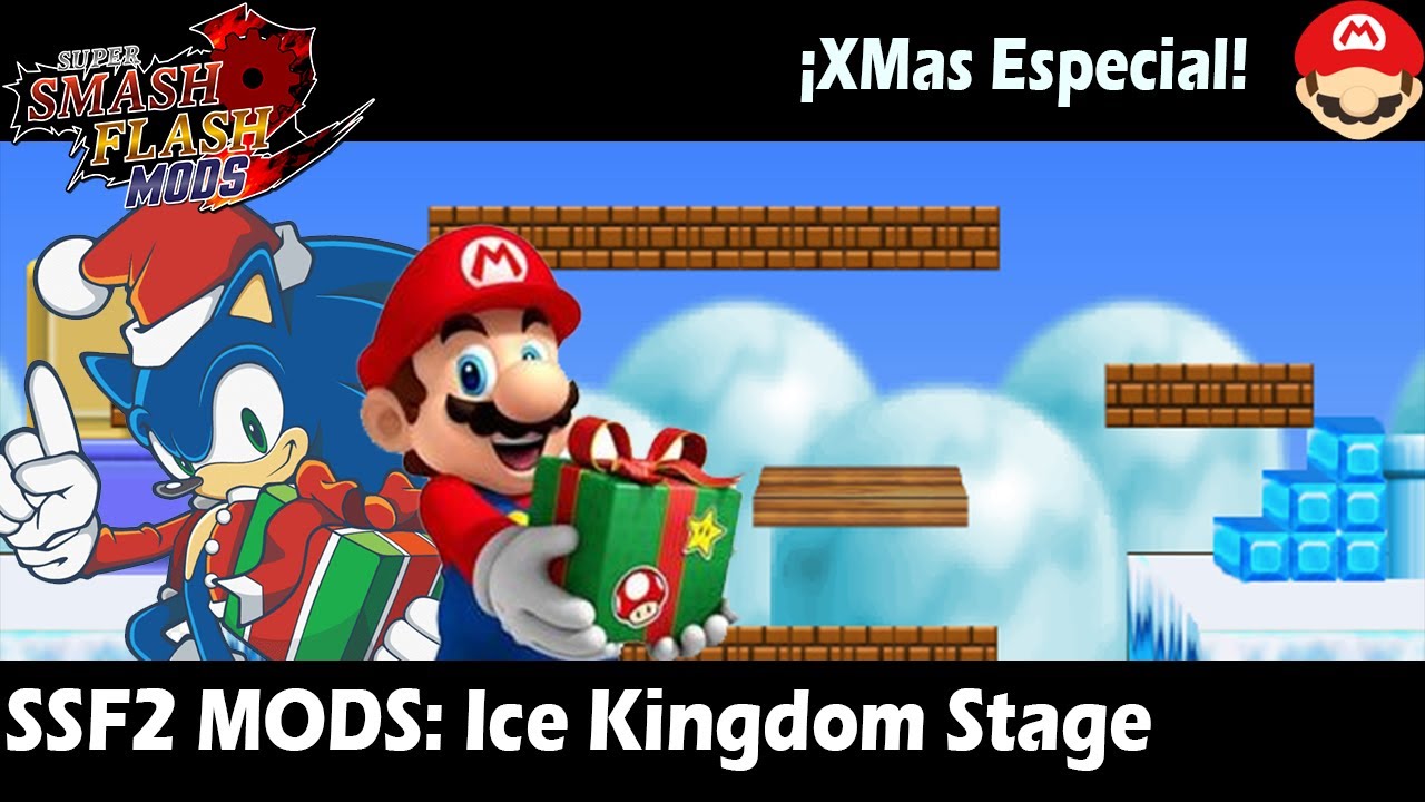 | SSF2 Mods | Ice Kingdom Stage | XMas Mod | RELEASE - YouTube
