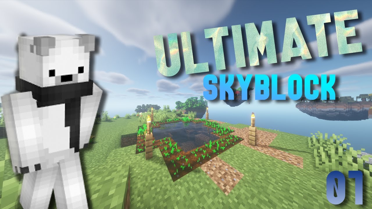 Minecraft: Very High Up - Ultimate Skyblock Lets Play | EP1 - YouTube