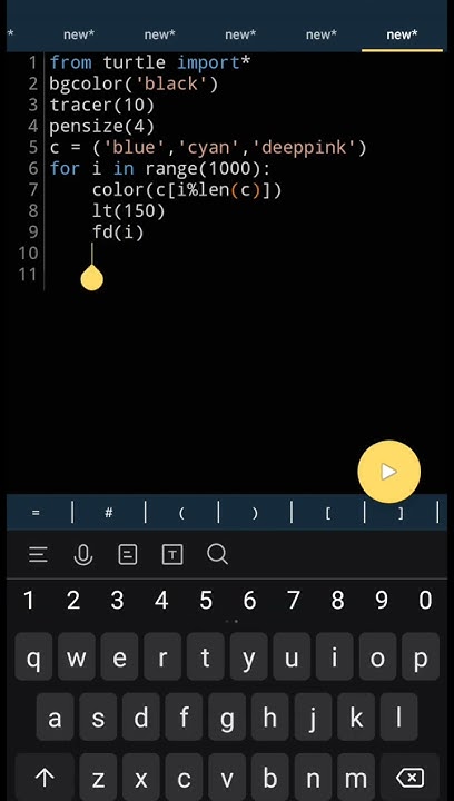 Python Turtle Graphic Design😜😜🥰🥰 Python Coding Status 😍😜 Shorts Programming Turtle Python