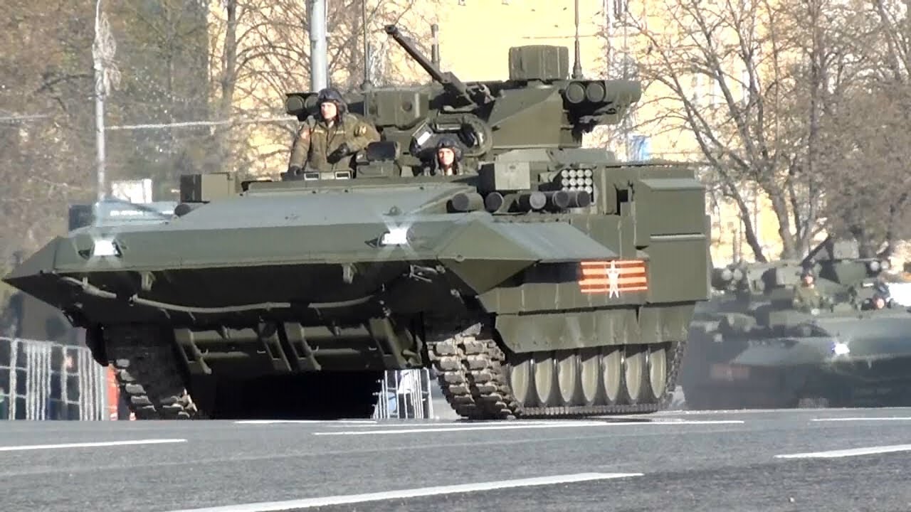 T-15 Armata heavy IFV (Moscow, 2015 may) - YouTube