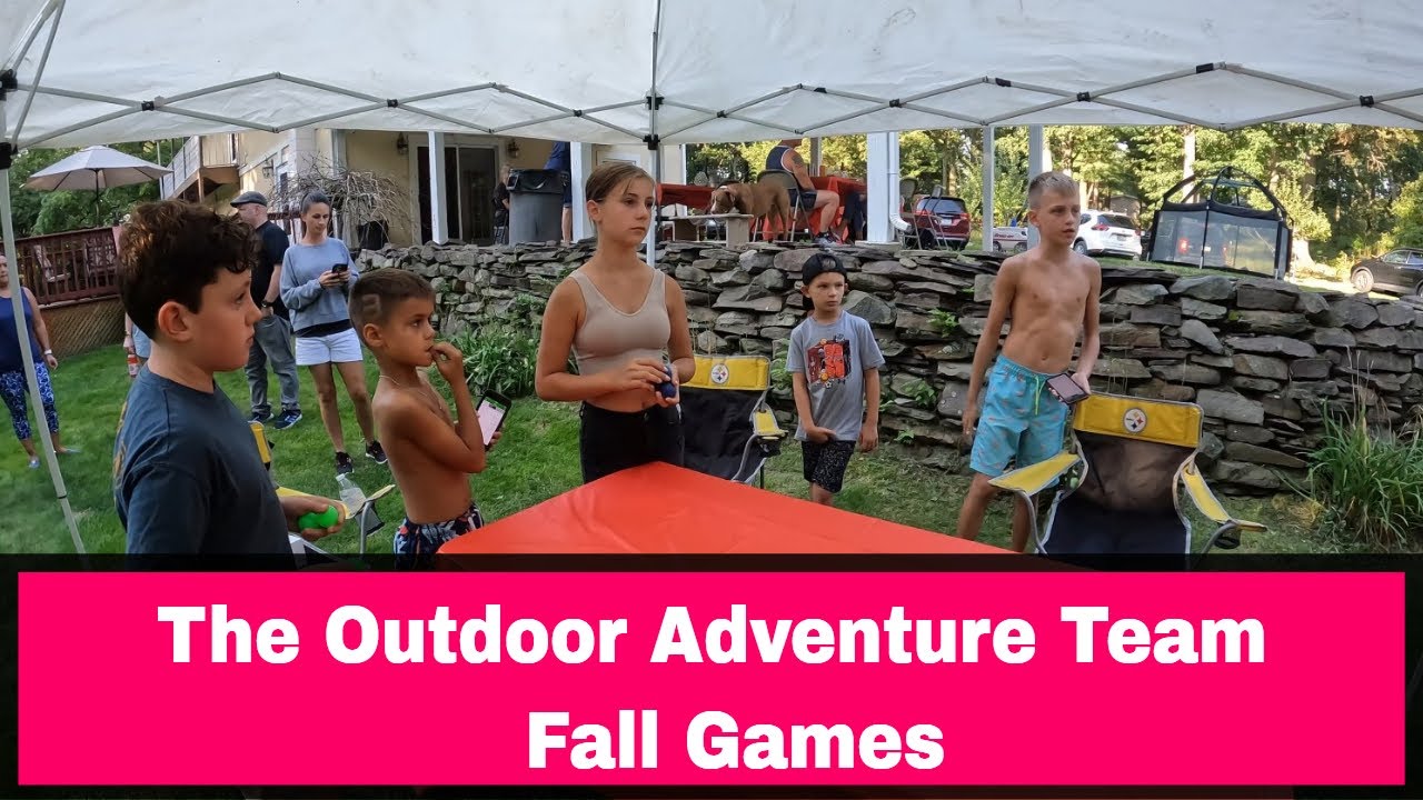 The Outdoor Adventure Team Fall Games - YouTube