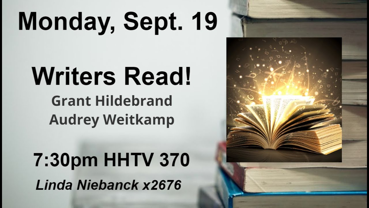 Writers Read - YouTube