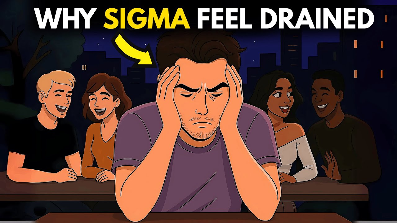 Why Sigma male Feel Drained Around Most People (And How to Fix It ...