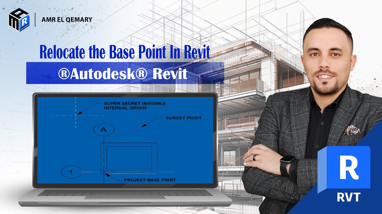 Relocate the Base Point In Revit - YouTube