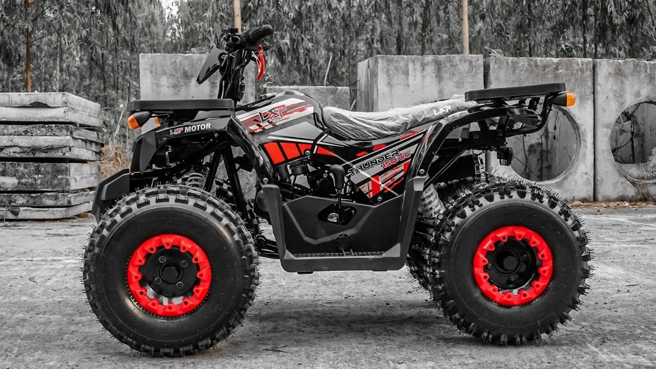 ATV THUNDER150 ลายใหม่ สีใหม่ มาเเล้ว ราคา ถูก คุ้มค่าเกินราคา - YouTube