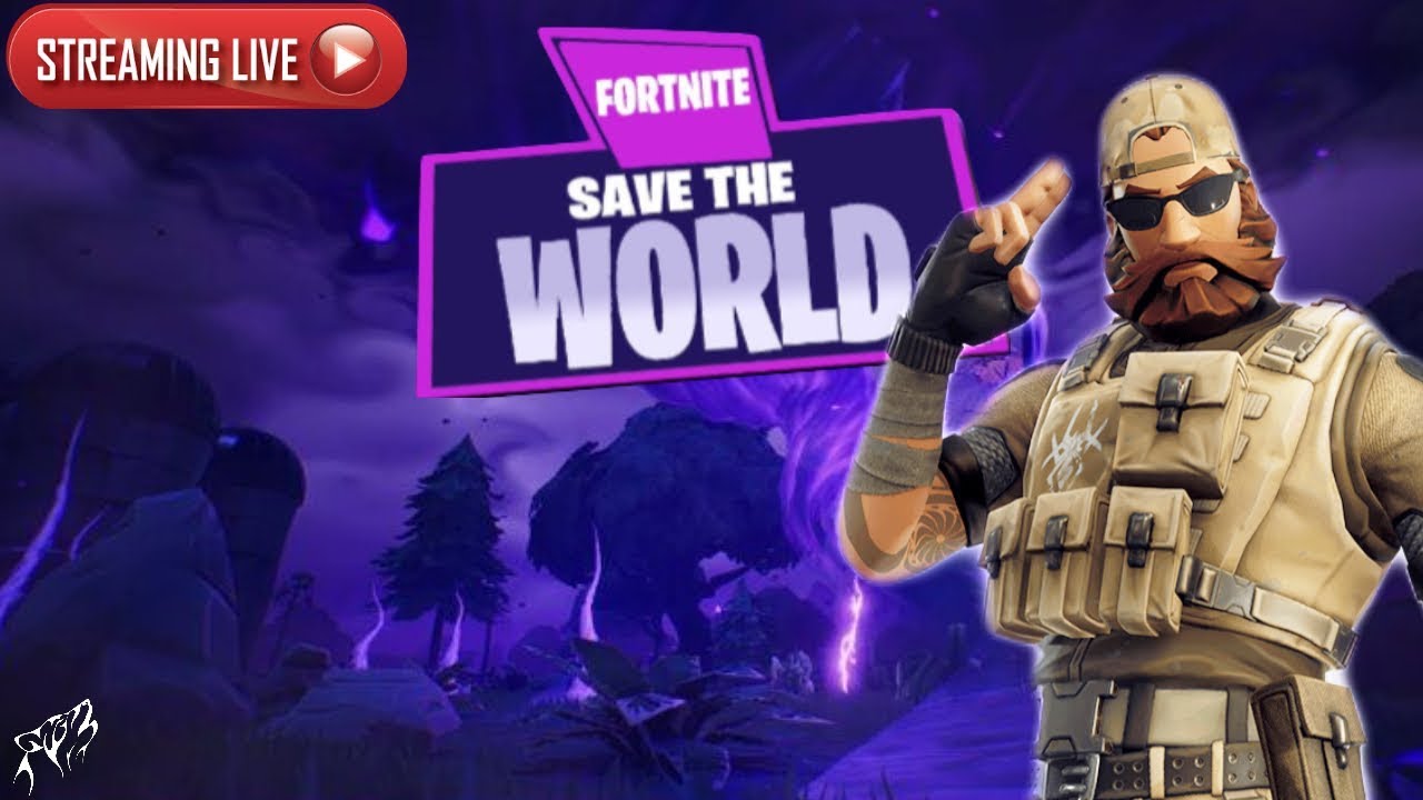 FORTNITE SAVE THE WORLD BUILDING UP AFK CANNY ENDURANCE - YouTube