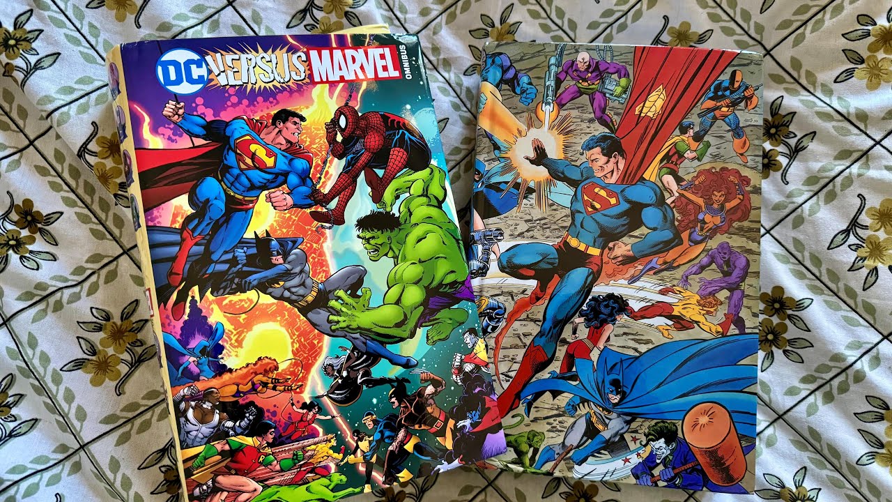 DC Versus MARVEL Omnibus | OVERVIEW | A Must-Have for Collectors⚡ - YouTube