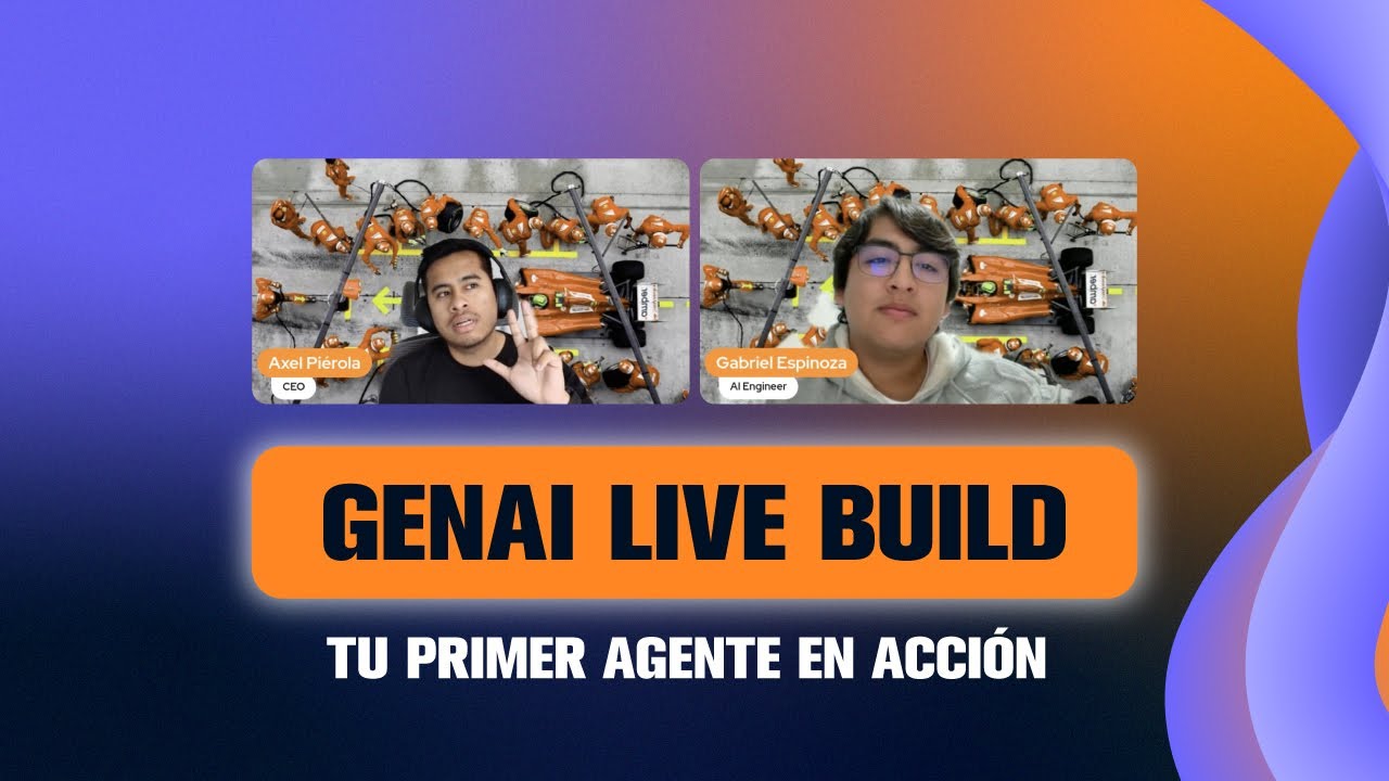 GenAI Live Build: tu primer agente en acción - YouTube
