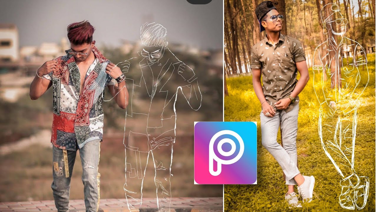 PicsArt Transparent Unique Effect || PicsArt Editing tutorial - YouTube