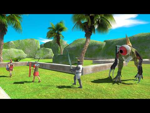 Escape from an Alien - Animal Revolt Battle Simulator