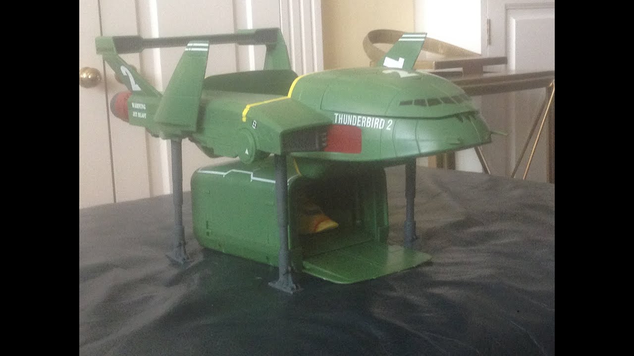 Supersize Thunderbird 2 stop motion - YouTube