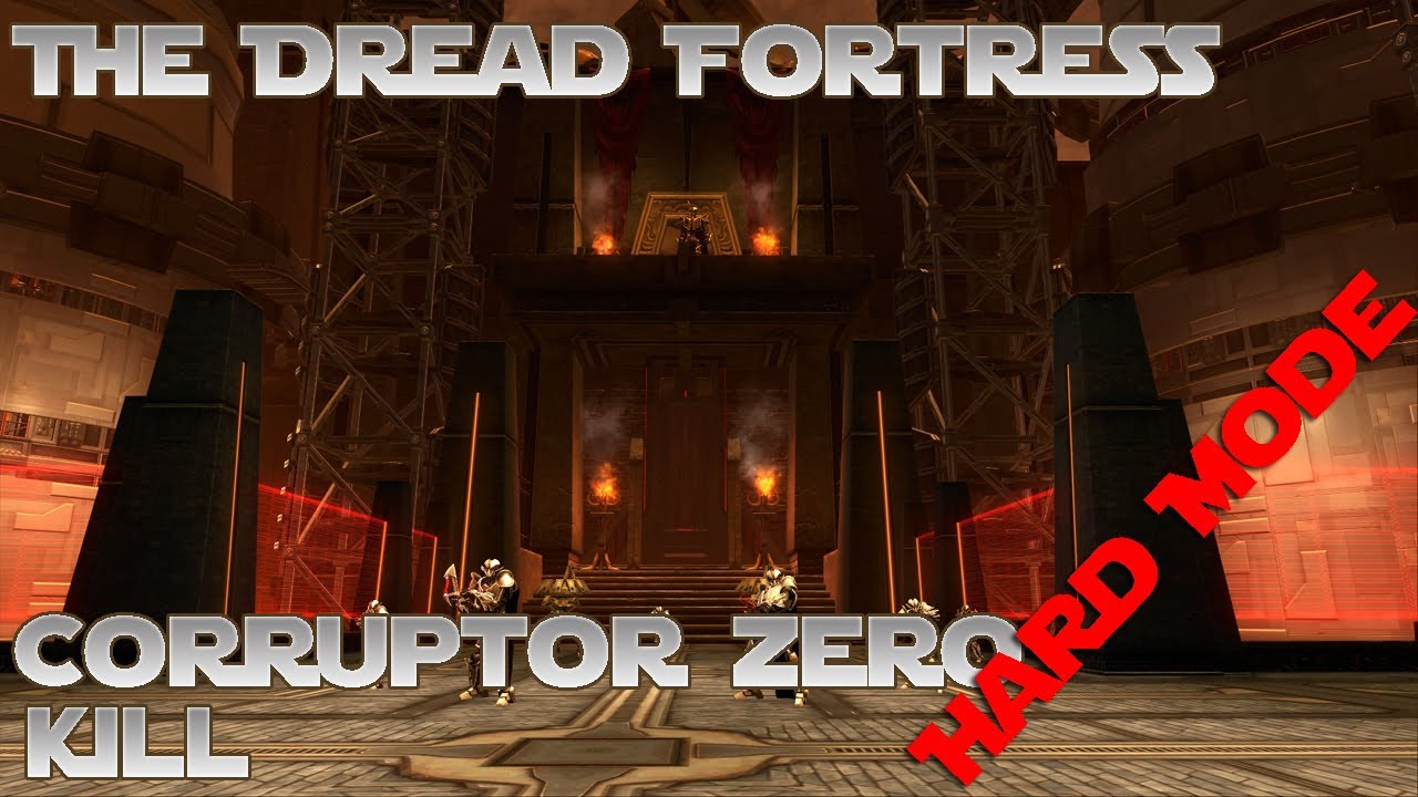 SWTOR - Dread Fortress Hard Mode - Corruptor Zero KILL - YouTube