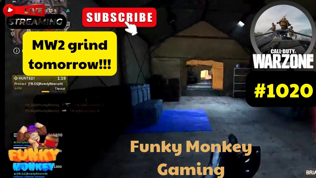 Funky Monkey Gaming | Call Of Duty: Warzone | Sunday Funday....... | #1020 - YouTube