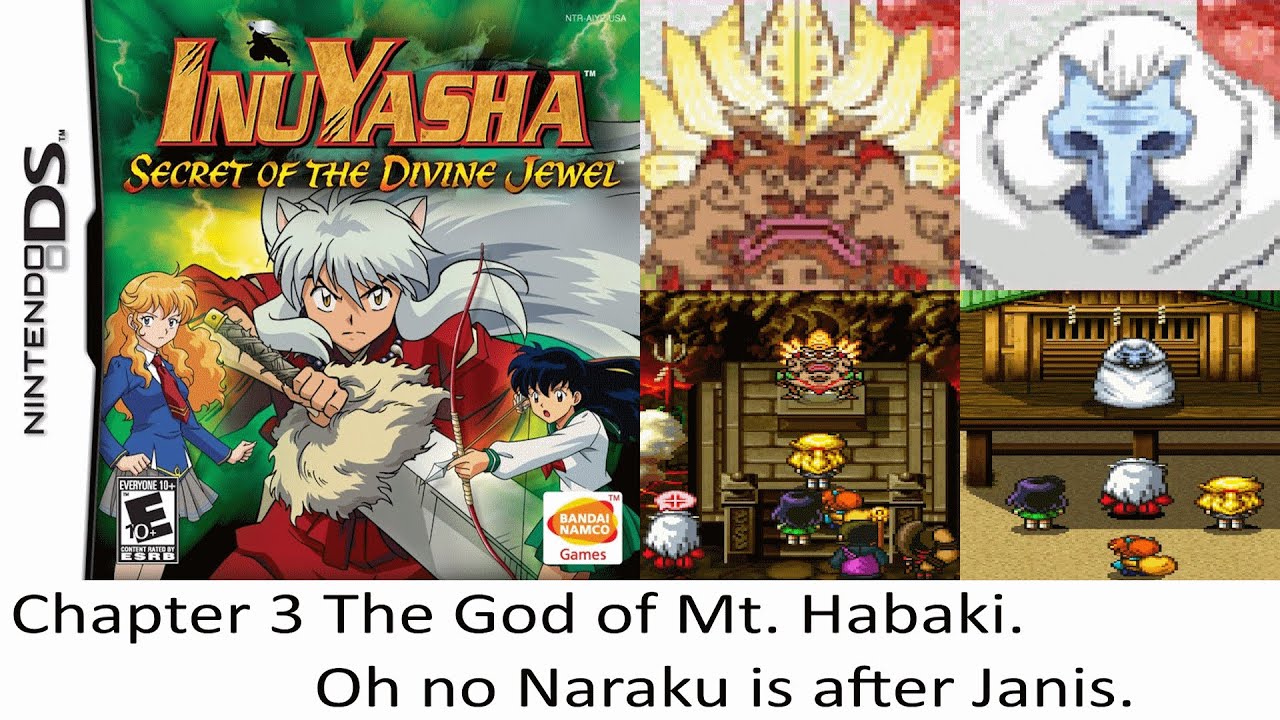 InuYasha-Secret of the Divine Jewel-USA-Chapter 3-The God of Mt Habaki ...