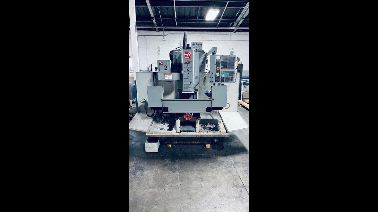 Haas TM2 Vertical Machining Center - MC# 603853 - YouTube