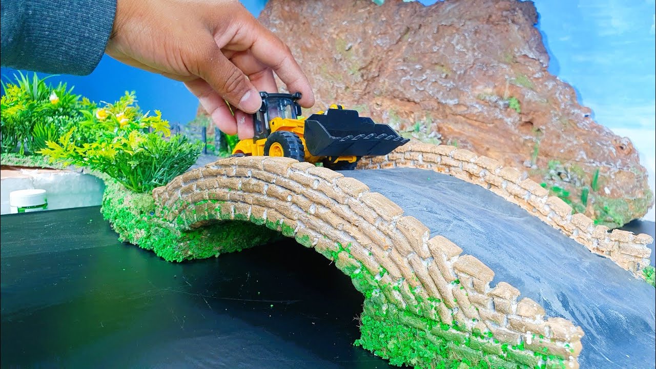How to Make a Miniature Bridge for Kids YouTube channel | Stop Motion ...