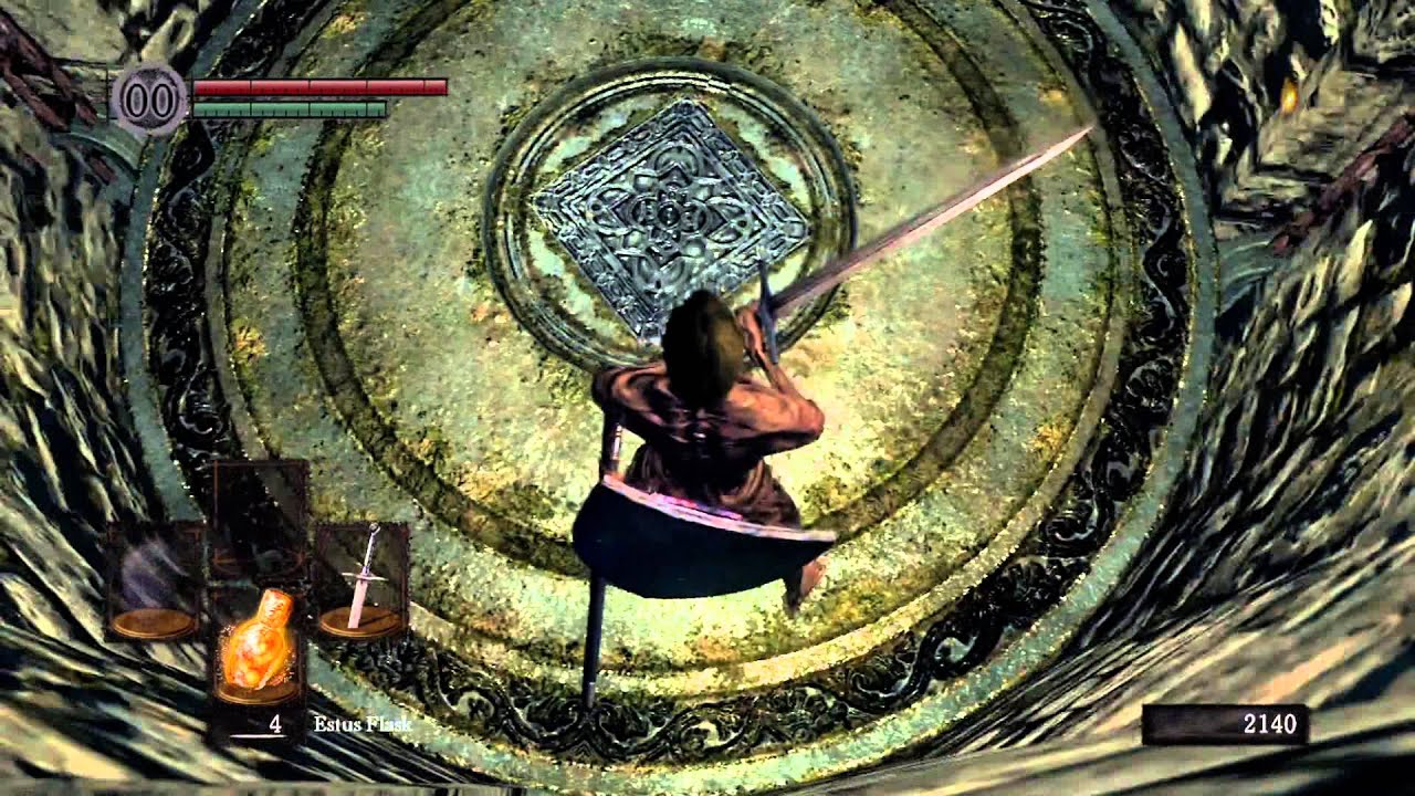 Dark Souls Black Knight Halberd Speed Run Strats - YouTube