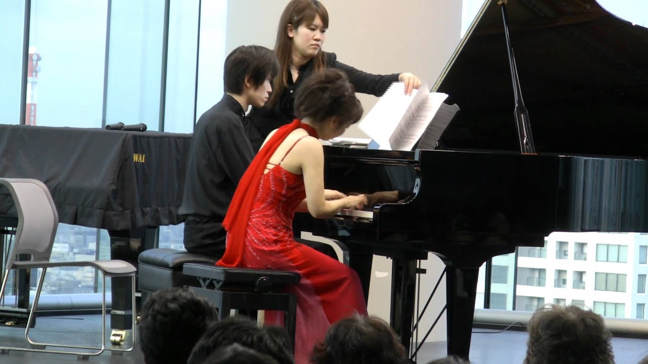 Valery Gavrilin Tarantella from ballet Anyuta/ Piano Duo A.Iga & M ...