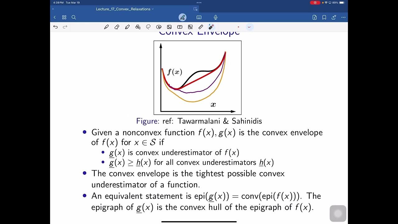 Lecture 17 Convex Relaxation - YouTube