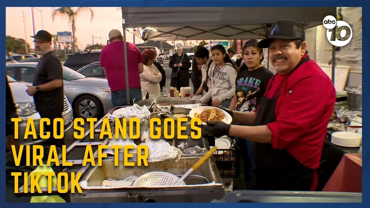 San Diego taco stand goes viral on TikTok - YouTube