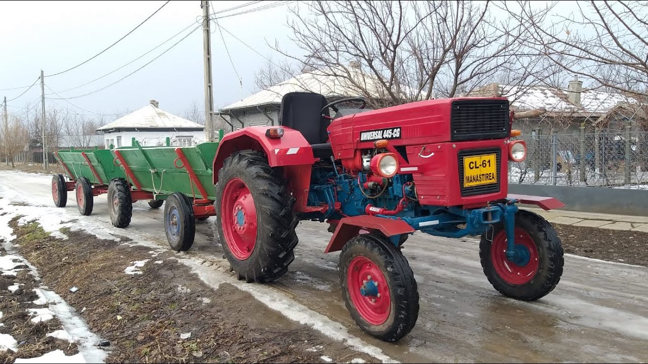 Reconditionare tractor UTB U 445 ( LEUT ) - de la epava la bijuterie ep ...