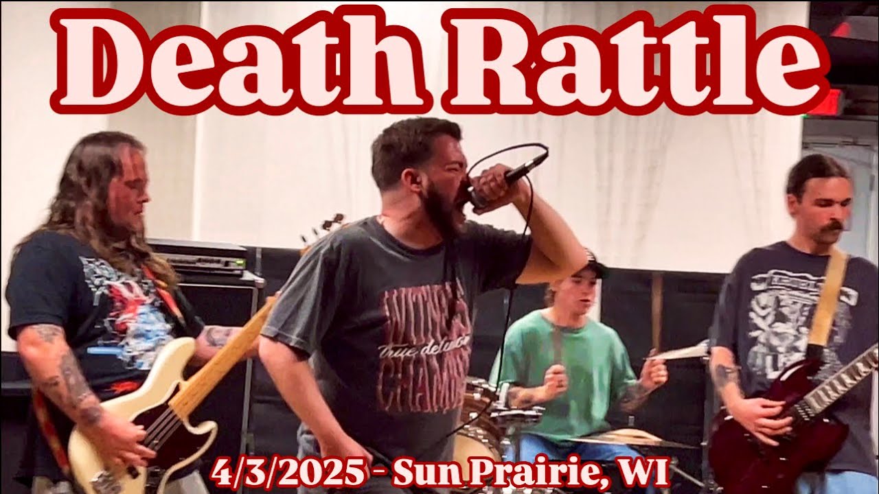 DEATH RATTLE - Full Set (Live) - 4/3/2025 - Sun Prairie, WI - YouTube