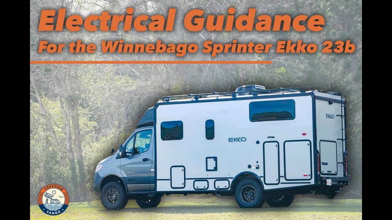 Electrical Guidance for the Winnebago Sprinter Ekko 23b - YouTube