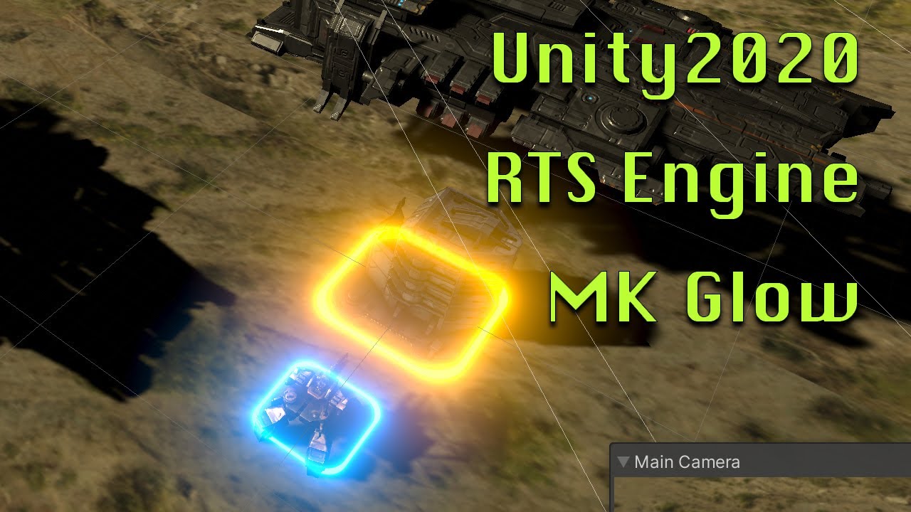 Unity RTS Engine : MK Glow / Effect / Space Battleship - YouTube