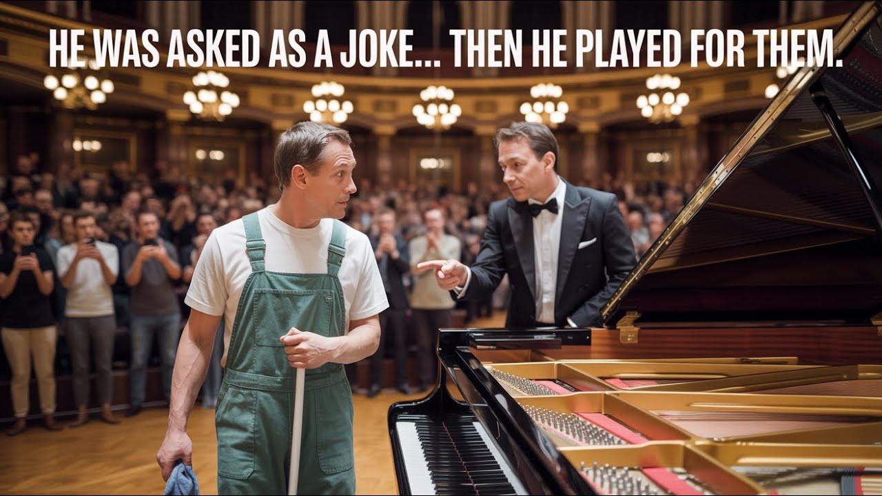 Asked to Play Piano as a Joke—Janitor Delivers Emotional Masterpiece ...