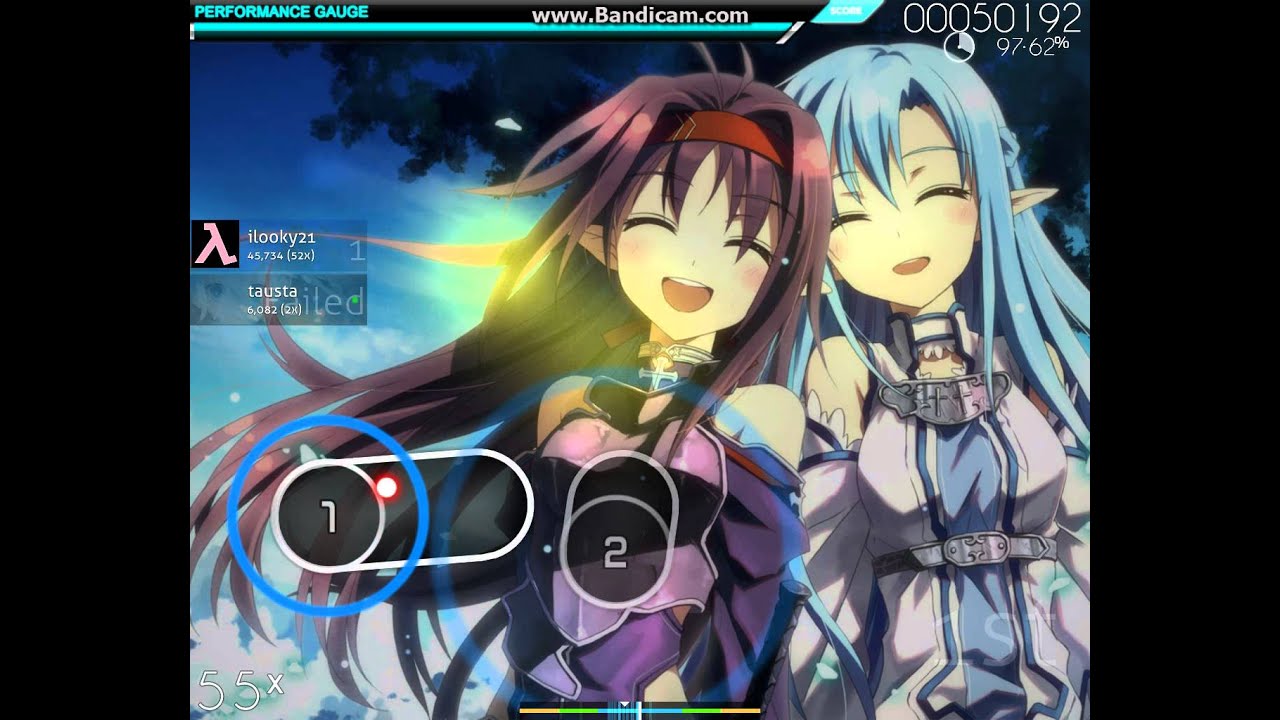 Playing Osu! with a friend - YouTube