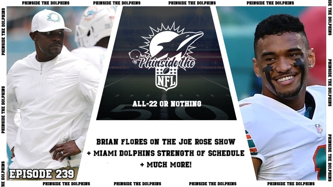 Episode 239: Brian Flores On The Joe Rose Show + Miami Dolphins ...
