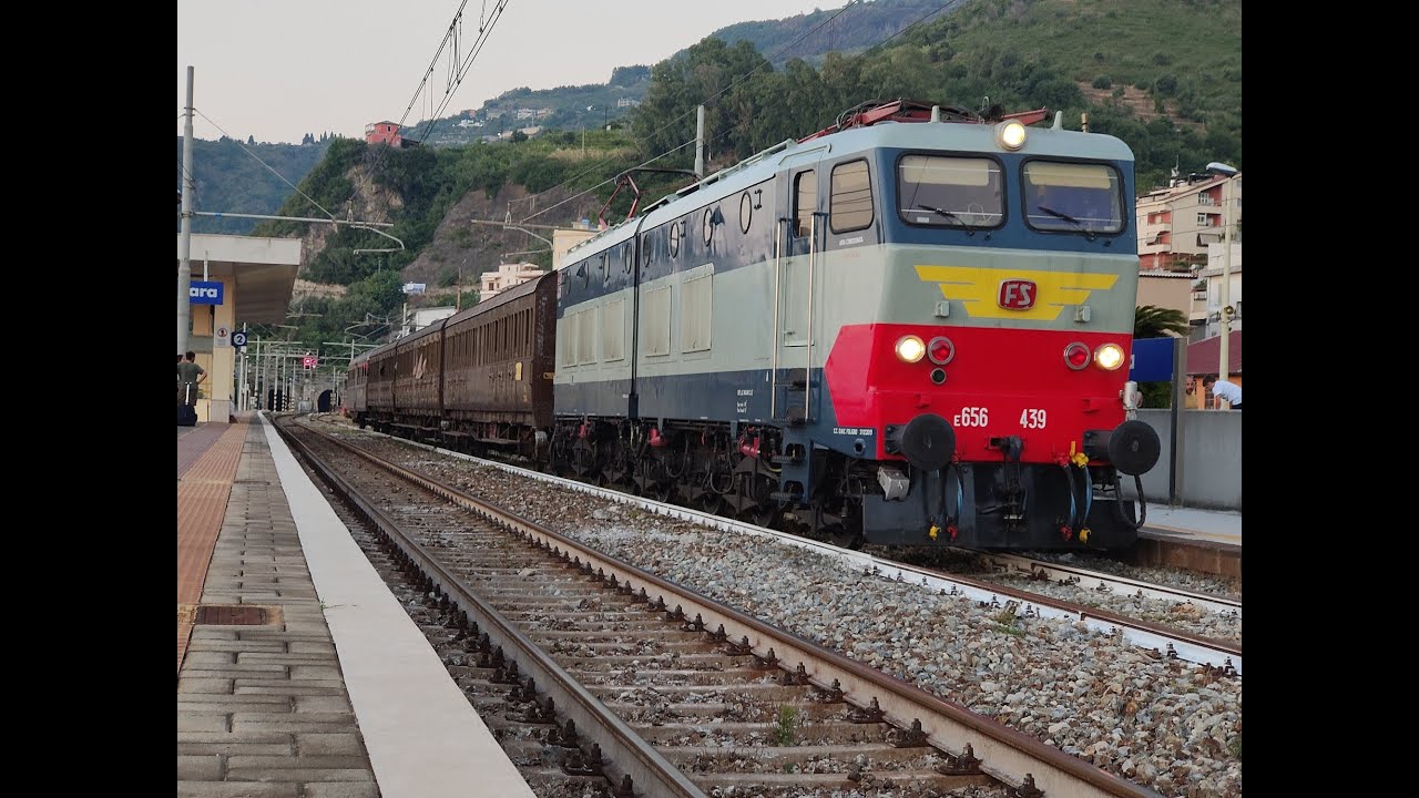 Viaggio a bordo del "Treno degli Dei" 96169 nella tratta Tropea-Reggio ...