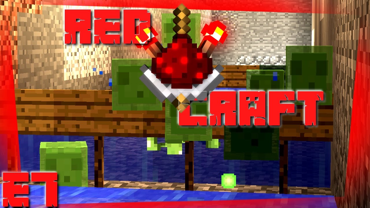 RedCraft Ep.7 - Nuova farm di SLIME - YouTube