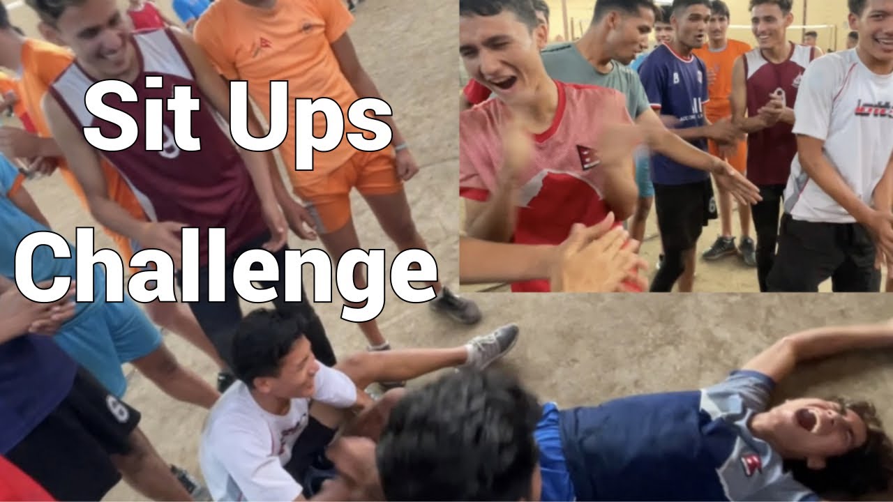 Sit ups challenge - YouTube