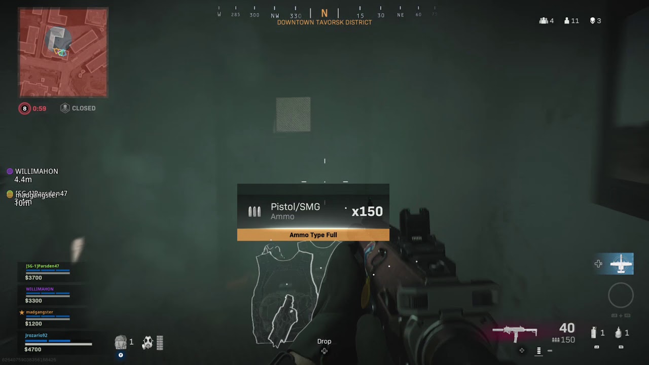 Clutch Call Of Duty Warzone Victory Precision Airstrike MP7 - YouTube