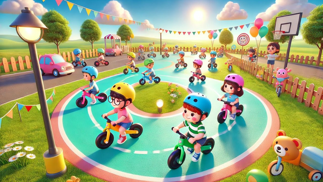 Let’s Ride Together! Kids Song - YouTube