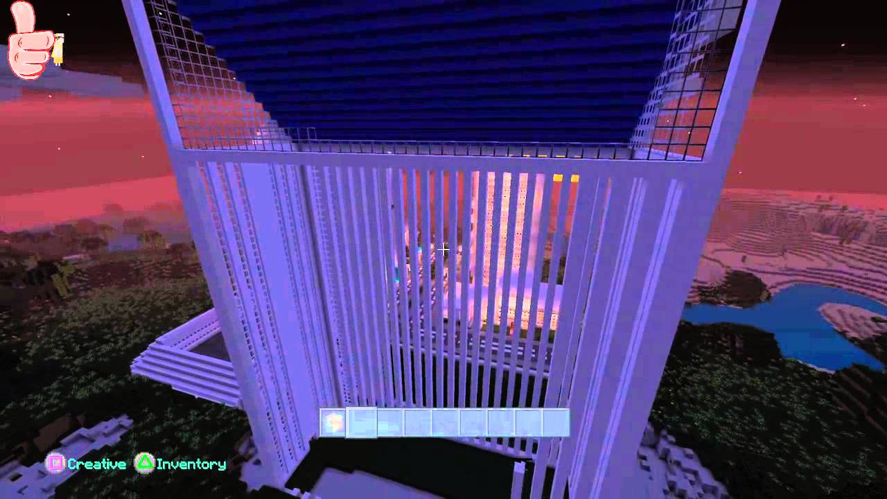 Minecraft ps4 building love city episode 3 - YouTube
