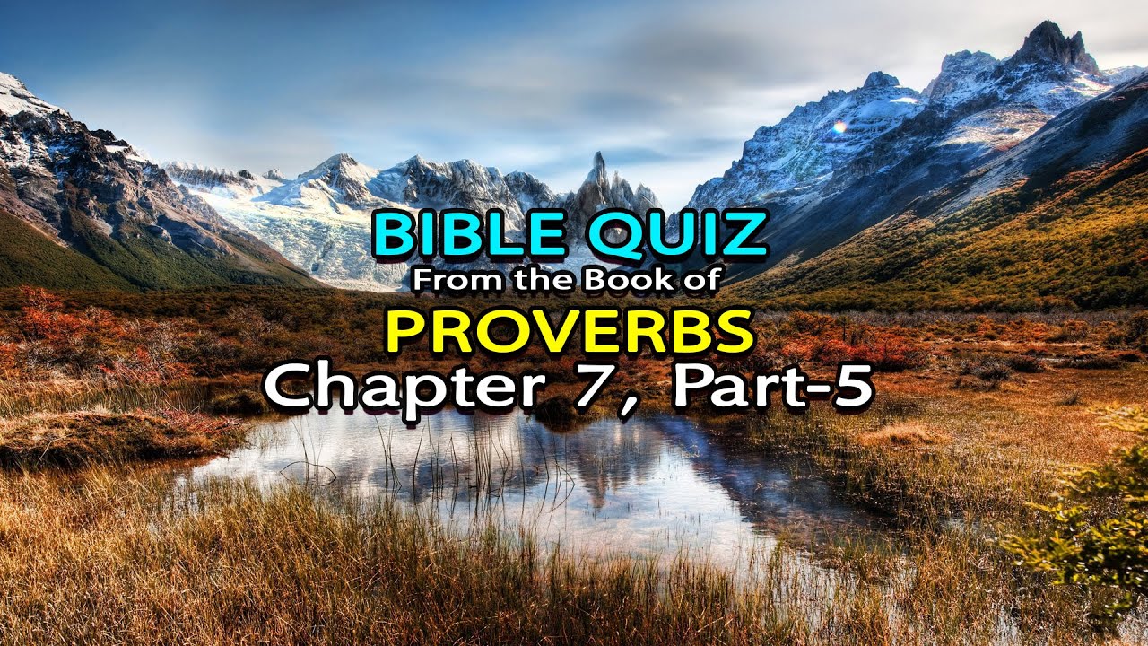 Proverbs Chapter 7 Part 5 - YouTube