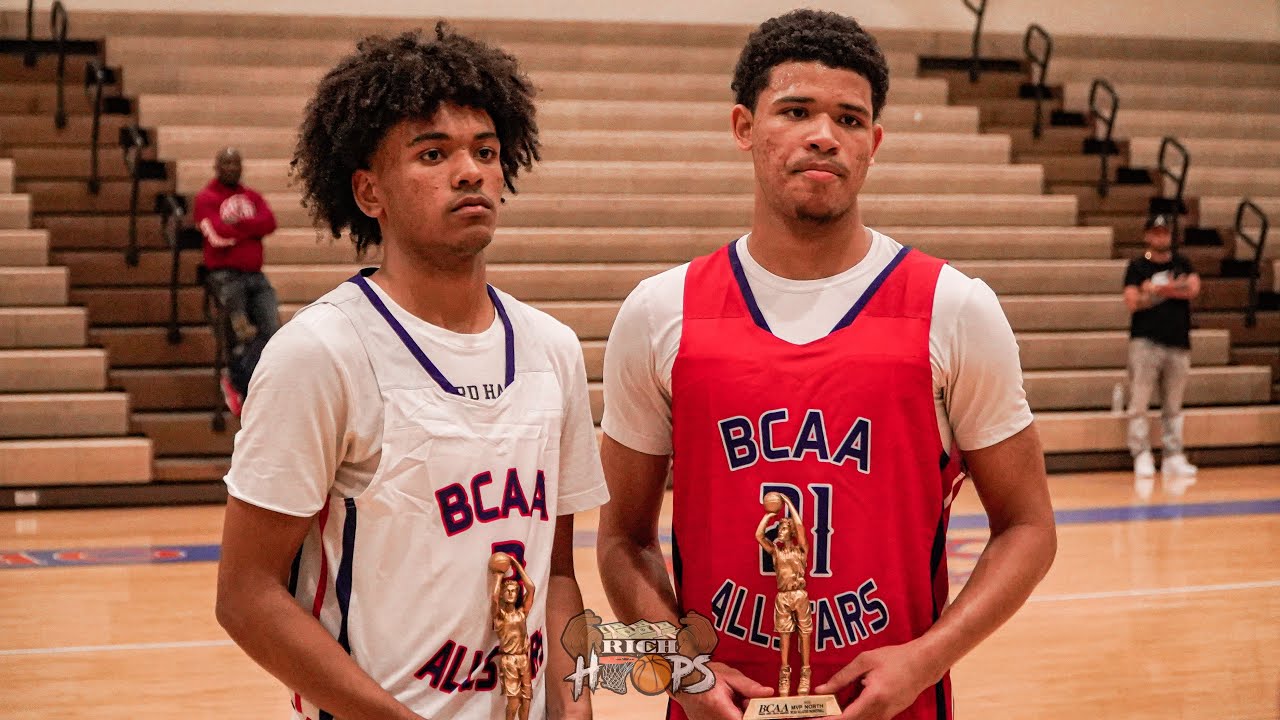 Boys BCAA North Vs South All-Star Game 2022 - YouTube