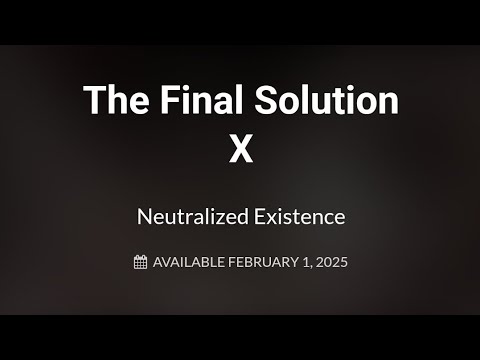 The Final Solution X #promotion - YouTube