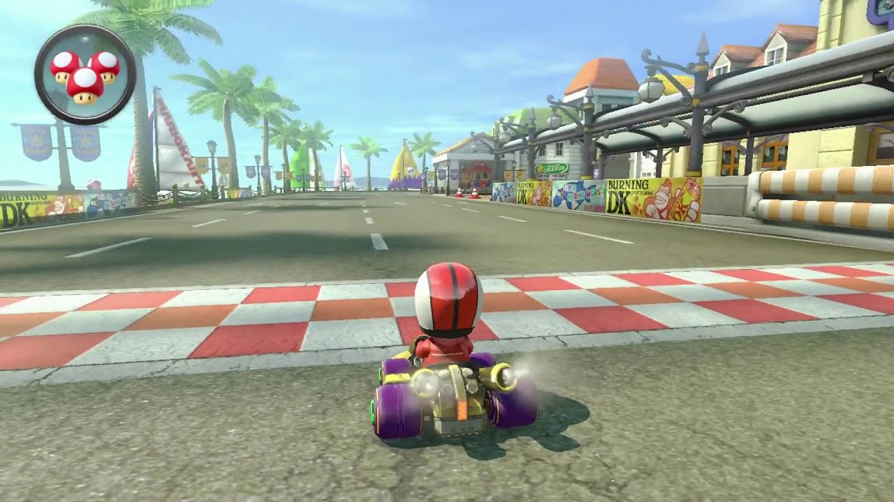 【MK8】 Toad Harbor: 1:58.261: 10th American - YouTube