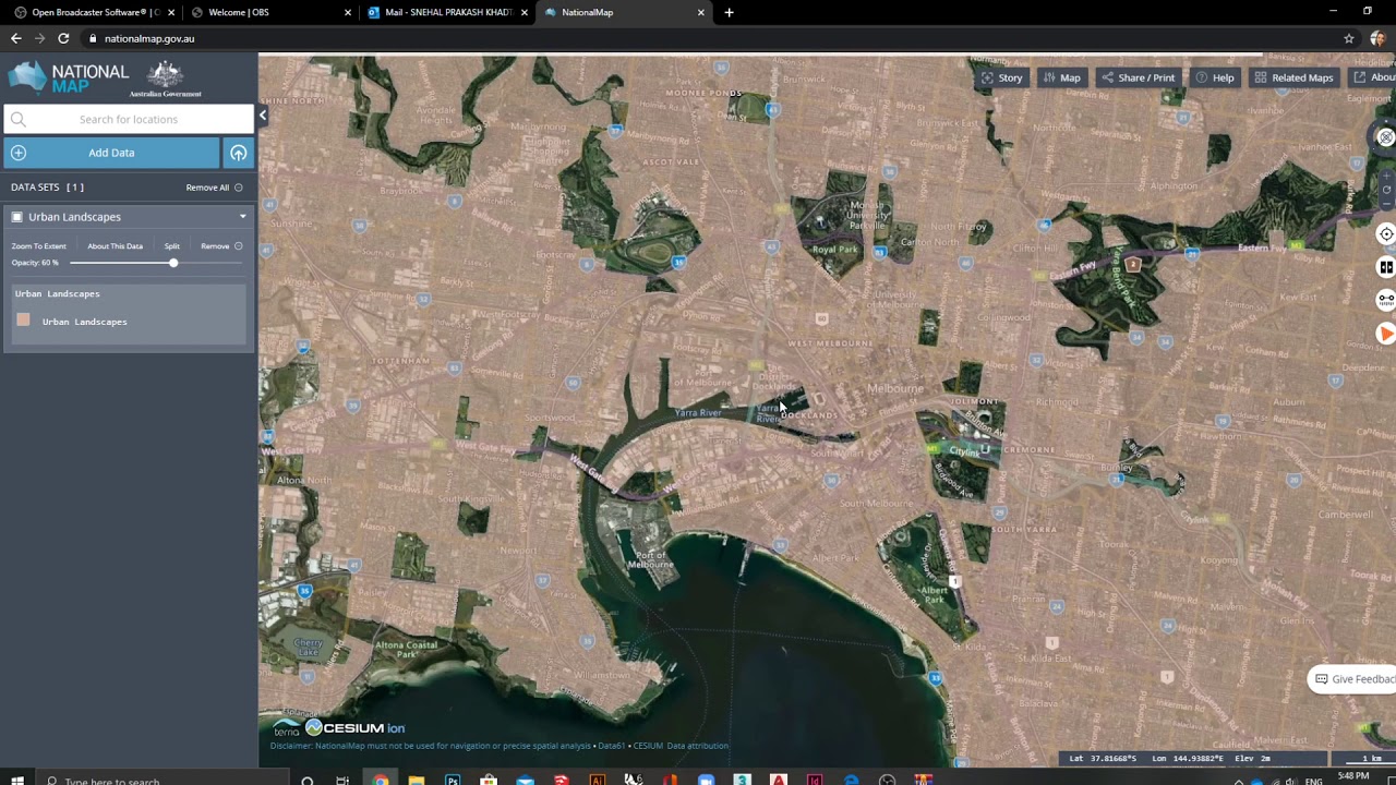 Tutorial 6 - How to get data from National Map. - YouTube