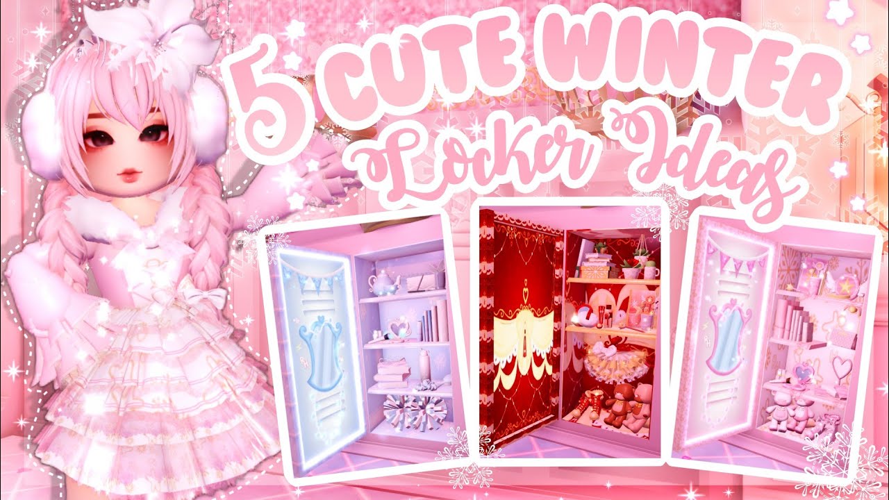 5 Cute Locker Ideas for WINTER GLITTERFROST UPDATE ️🌷 | Royale High ...