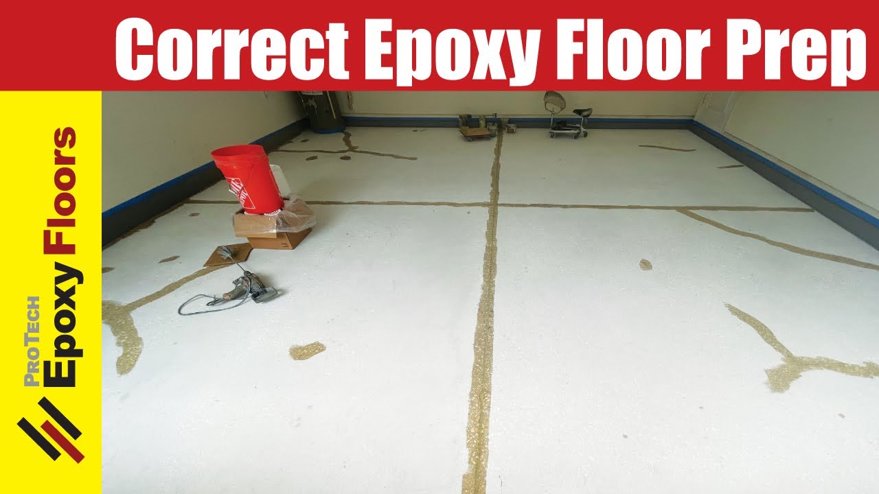 Correct Epoxy Floor Prep - YouTube