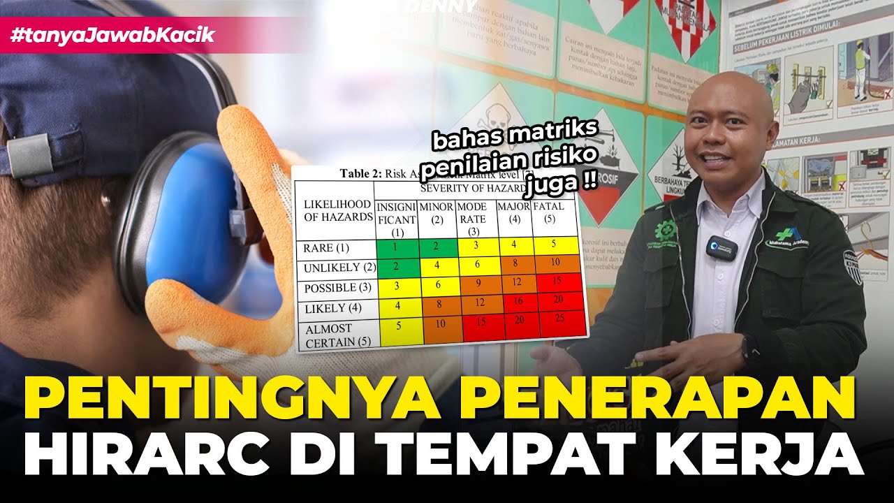 Pentingnya Penerapan HIRARC di Tempat Kerja | Matriks Penilaian Risiko ...