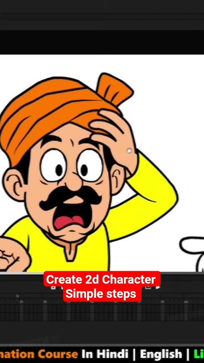How To Create 2d Character in Adobe Animate - YouTube