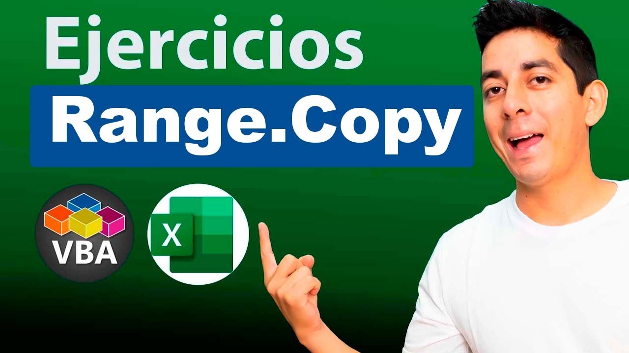Curso De Macros En Excel Ejercicios Con La Propiedad Rangecopy De Vba