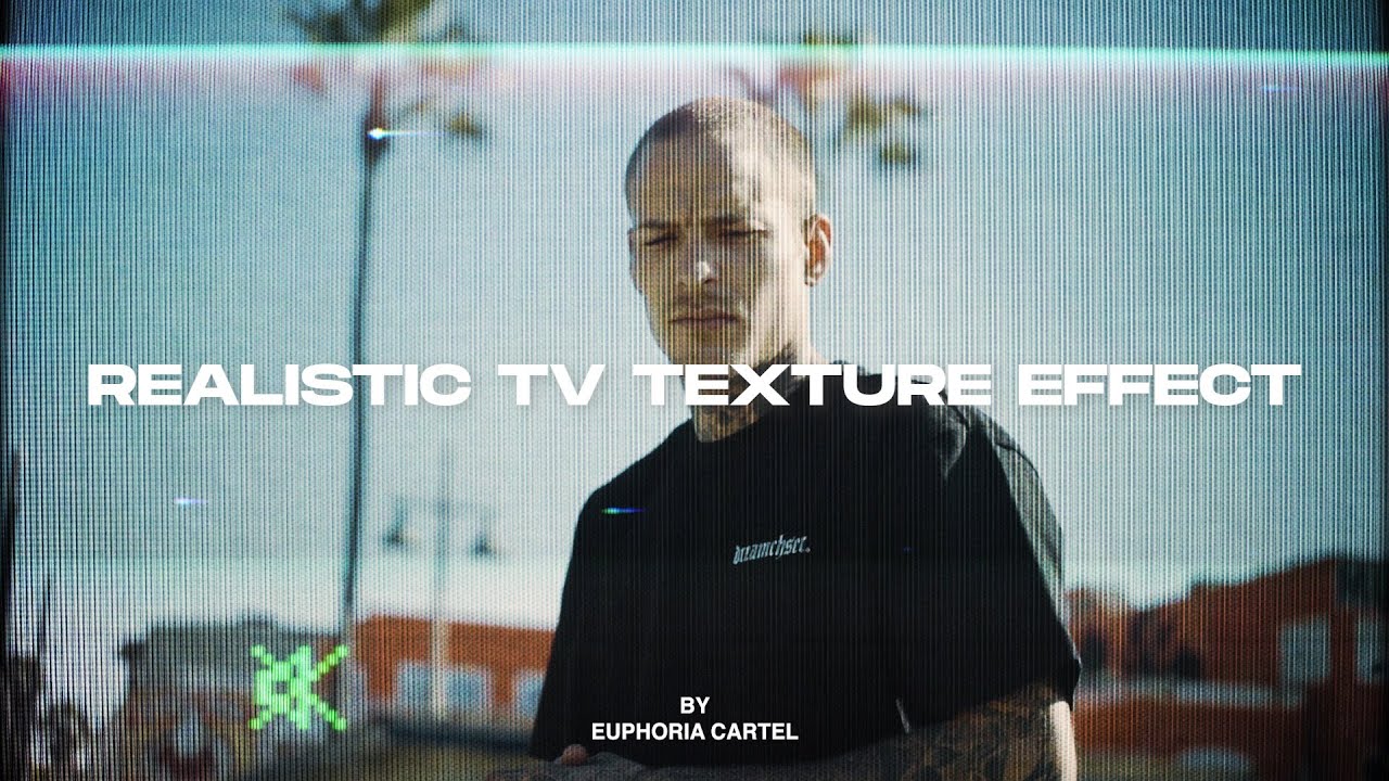 Creating a realistic TV Texture effect - YouTube