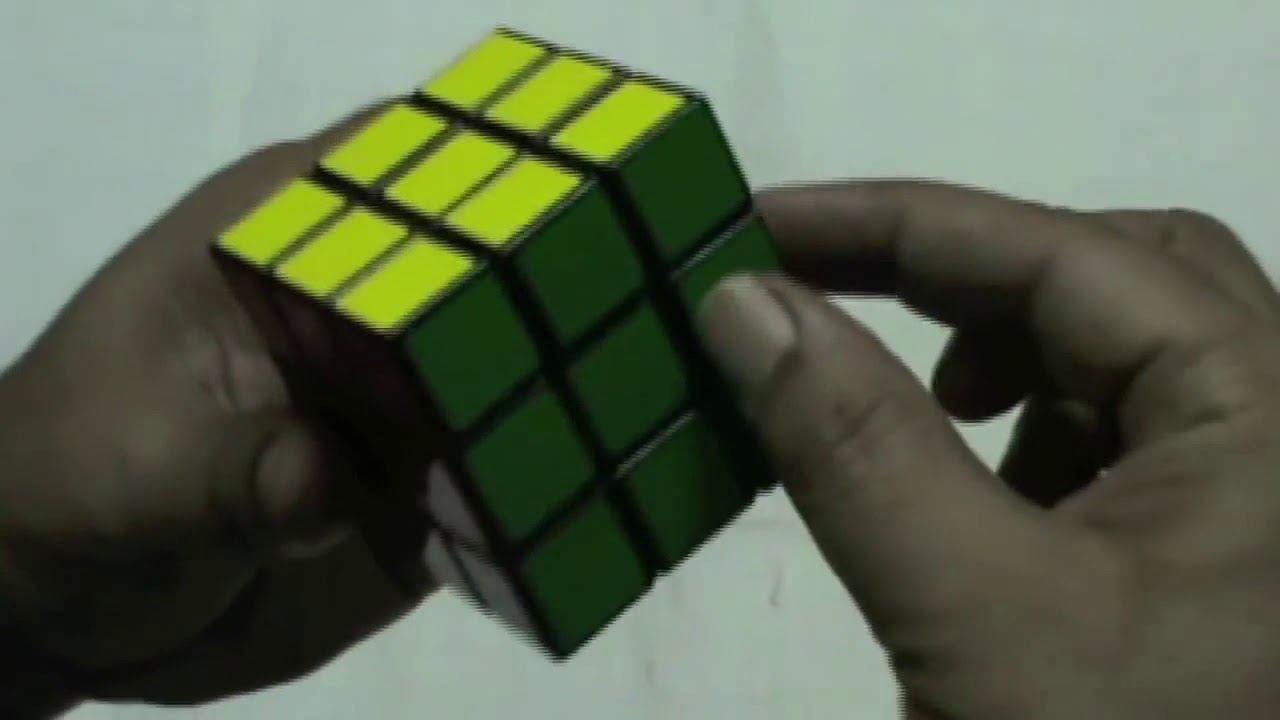 Rubik's Cube Solving - Step 1 - Beginner's Method - YouTube